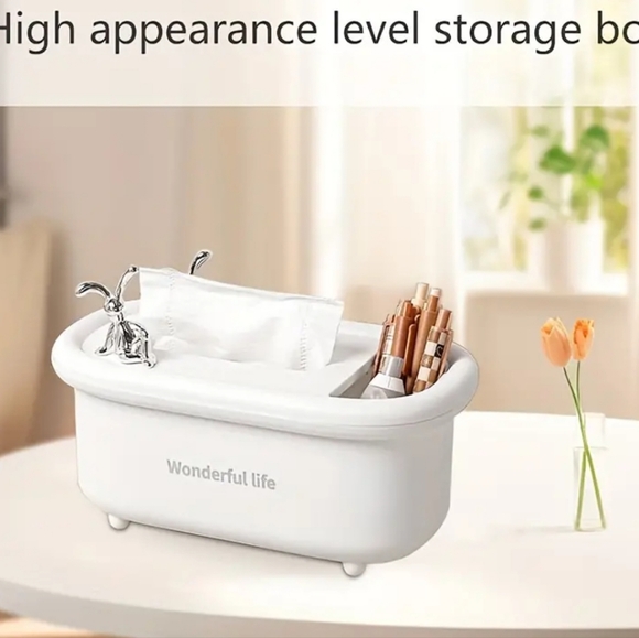 Unbranded | Accents | Wonderful Life Tissue Storage Box New In ...